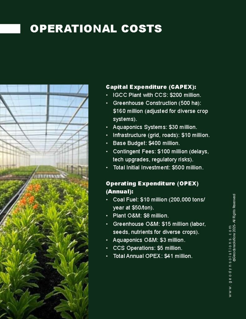 Proposal: Geodyn Solutions – Advanced Greenhouse Technology and Coal-to ...