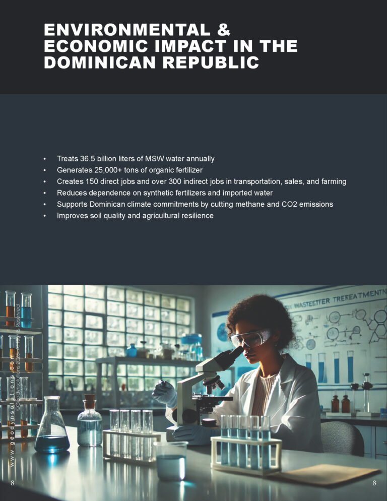 Proposal for a $115 Million Advanced Microbial MSW Water Treatment ...