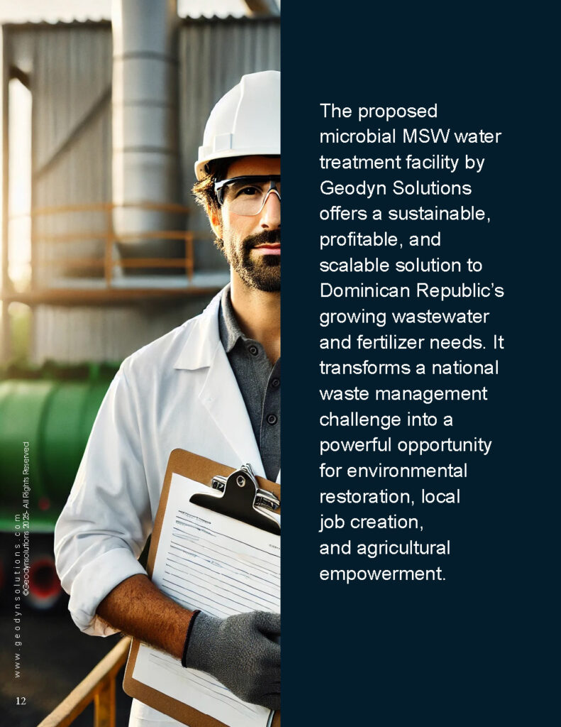 Proposal for a $115 Million Advanced Microbial MSW Water Treatment ...