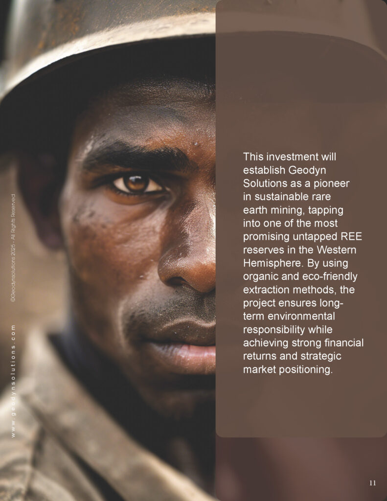 Proposal for Geodyn Solutions: $250 Million Investment in Organic Rare Earth Mining in the ...