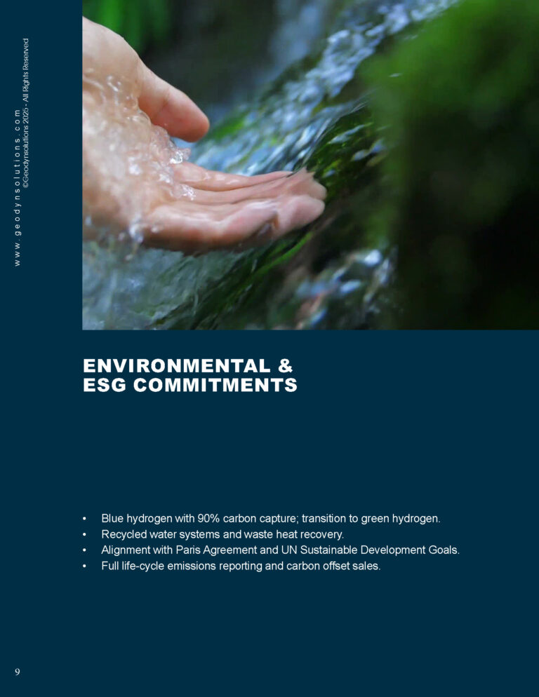 Mongolia Clean Hydrogen & Ammonia Export Hub - Geodyn Solutions