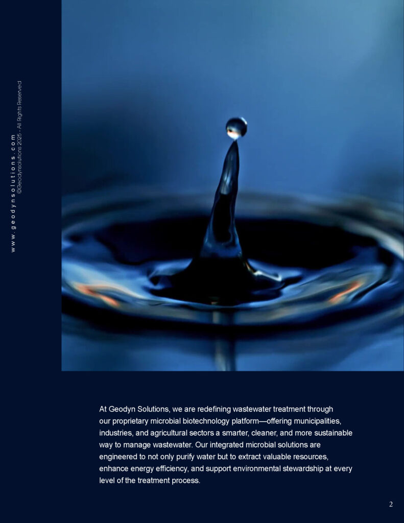 Geodyn Solutions: Proprietary Microbial Biotechnology for Advanced ...