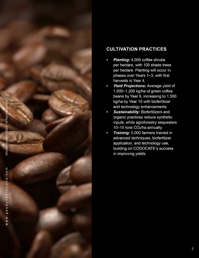 Proposal for Large-Scale Organic Coffee Farming and High-Value Processing in the Dominican ...