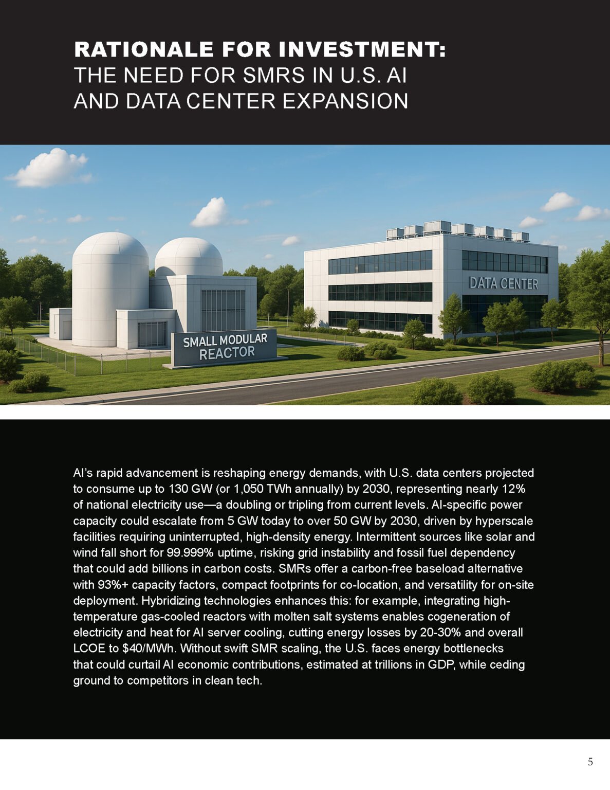 Investment Proposal: $100 Billion Commitment to Advance U.S. AI and ...